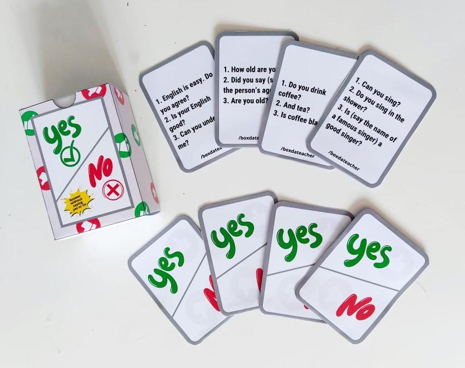 Yes/No Game – Box da Teacher