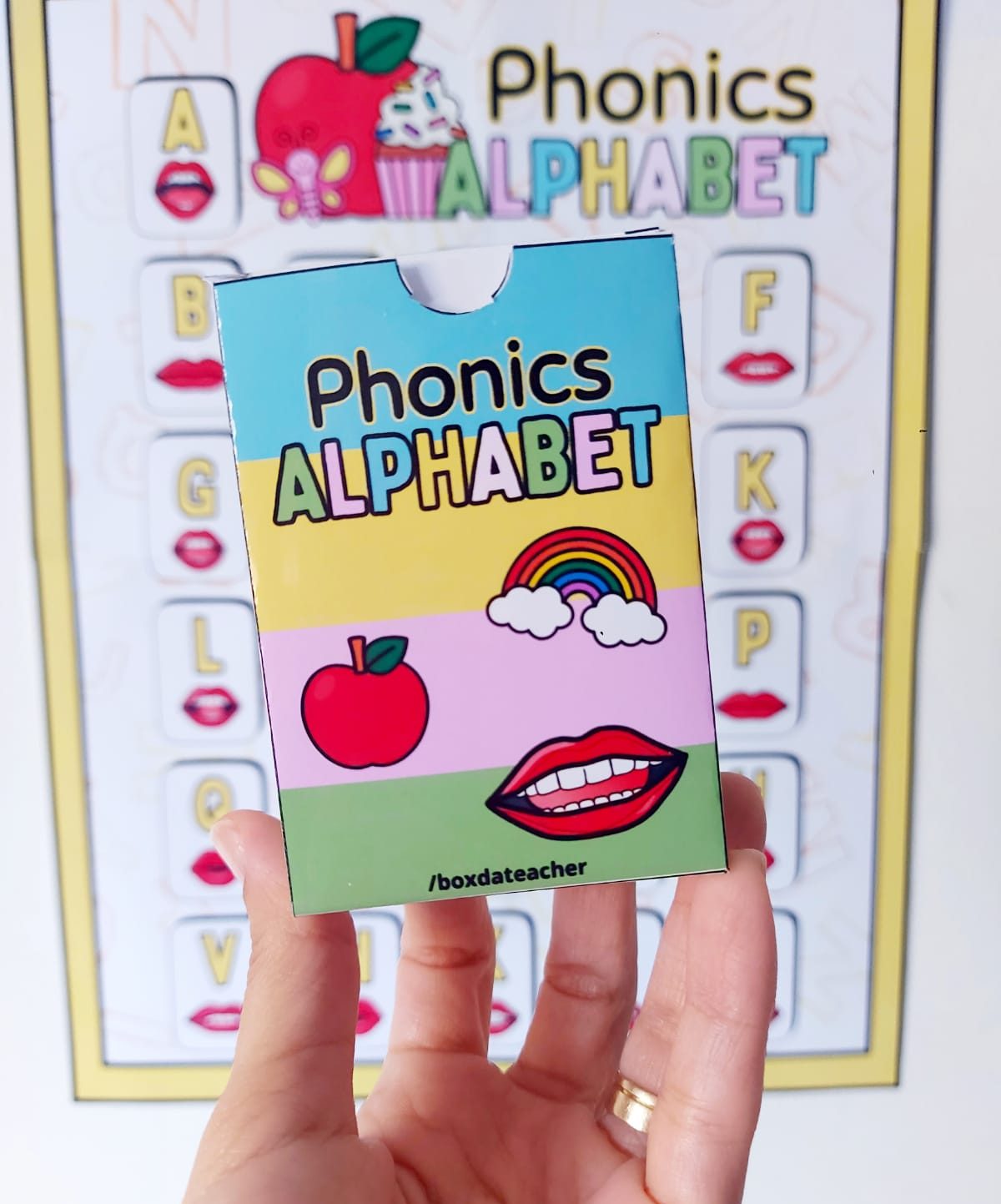 Kit Phonics Alphabet – Box da Teacher